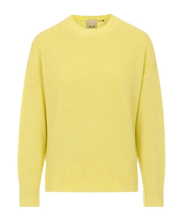 ALLUDE Crew-neck Sweater