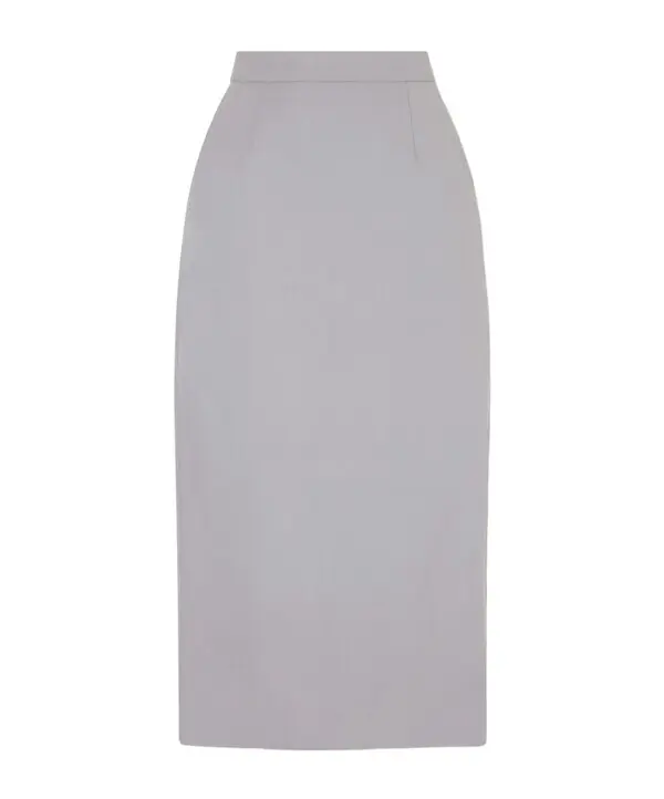 WILLY CHAVARRIA Cotton Midi Skirt
