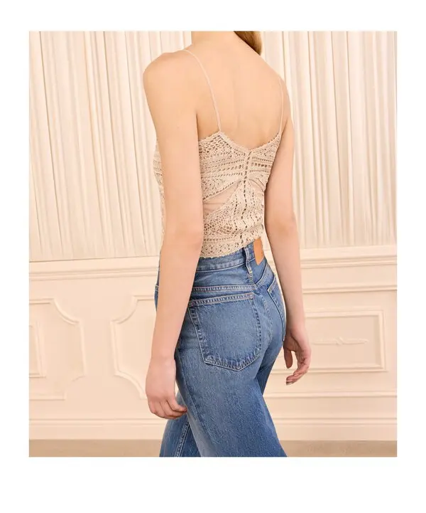 Ulla Johnson Sleeveless Scoop Neck Camisole
