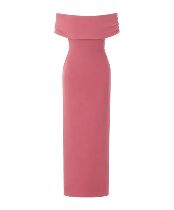 Solace Adele Off-shoulder Maxi Dress