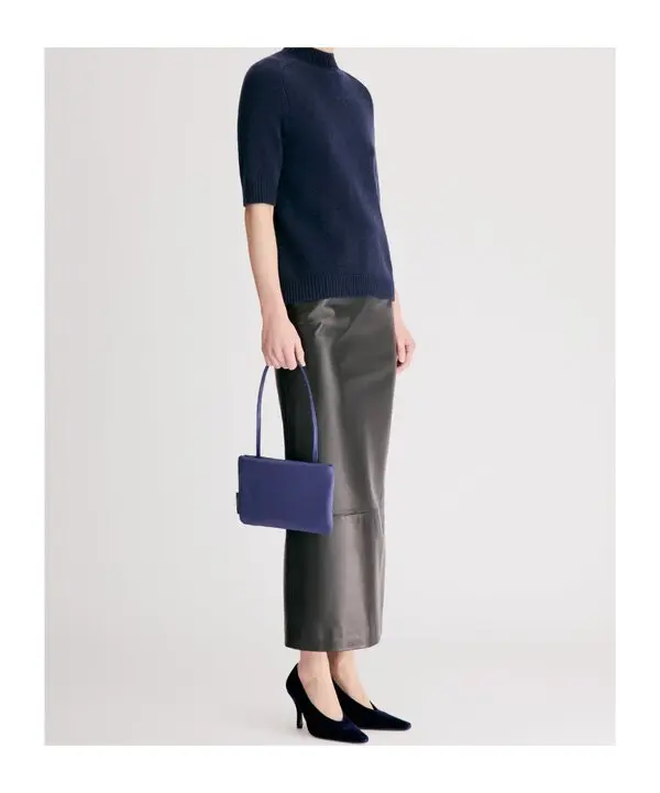 Loulou De Saison Ruth High Neck Knitted Top
