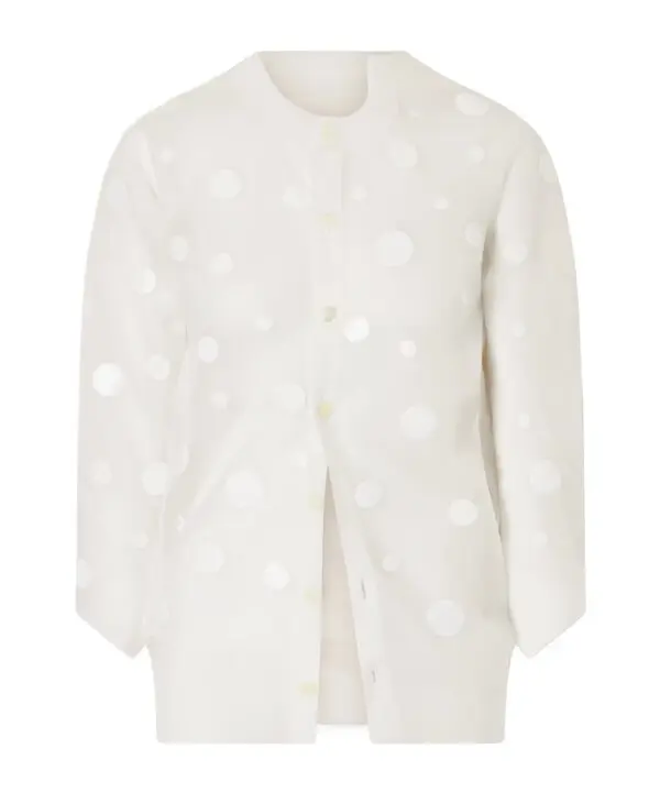 Junya Watanabe Polka Dot Knit Cardigan - No