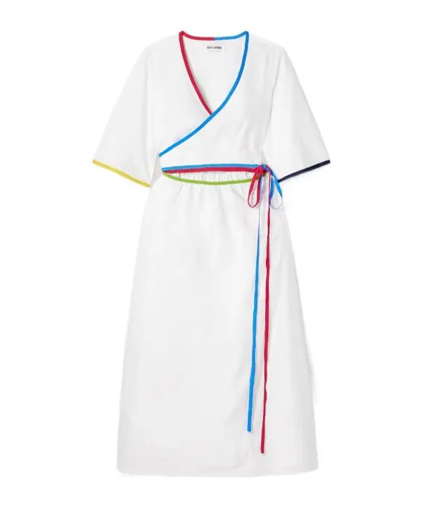 Rosie Assoulin Colorful Cotton Dress
