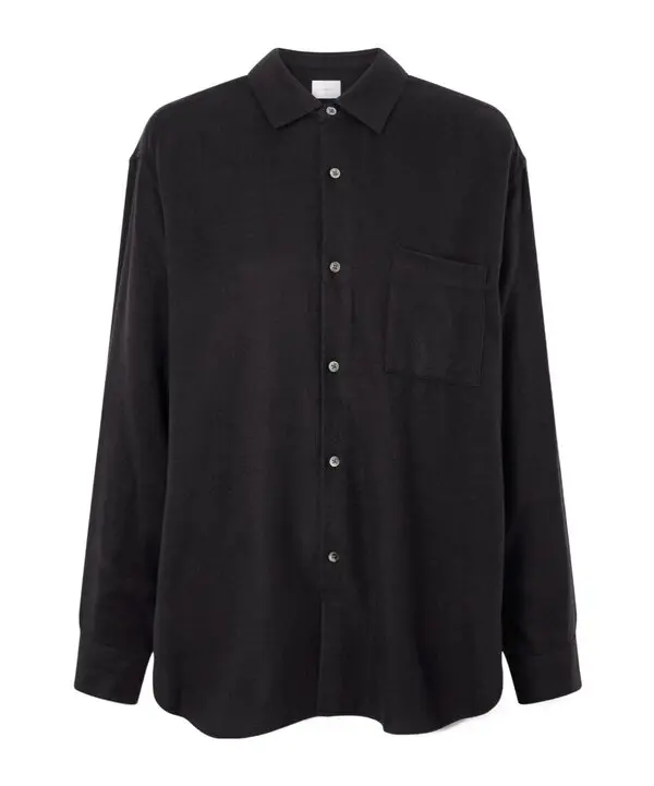 SSSTEIN Relaxed Silk-blend Shirt