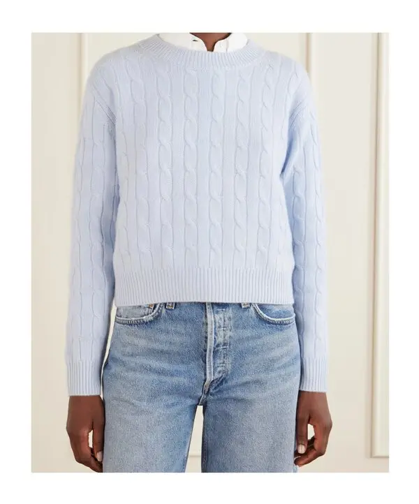Arch4 Tinka Cable-knit Cashmere Sweater