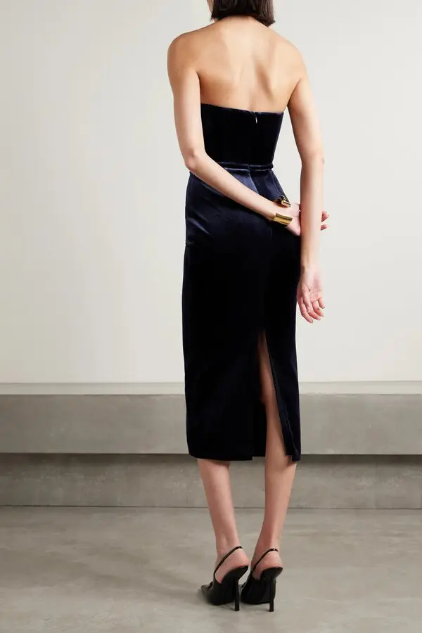 Alex Perry Mid-length Velvet Dress