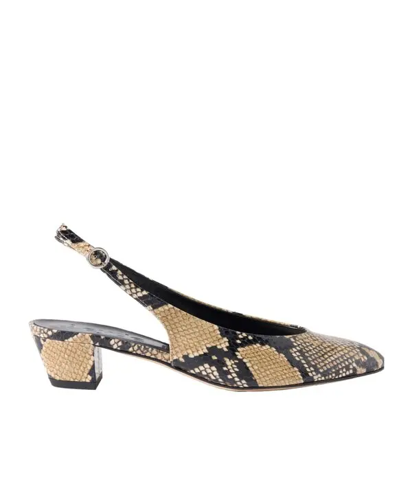 AeydĒ Leather Slingback Pumps