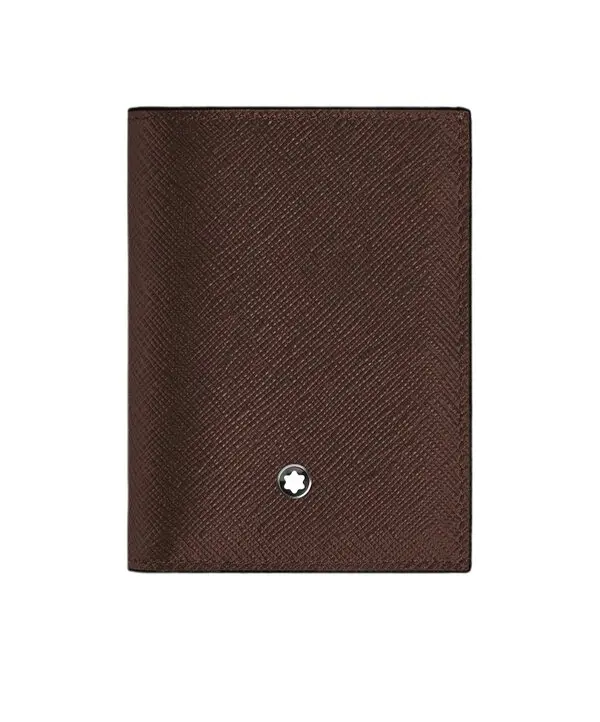 Montblanc Mini Wallet 4cc In Sartorial Leather