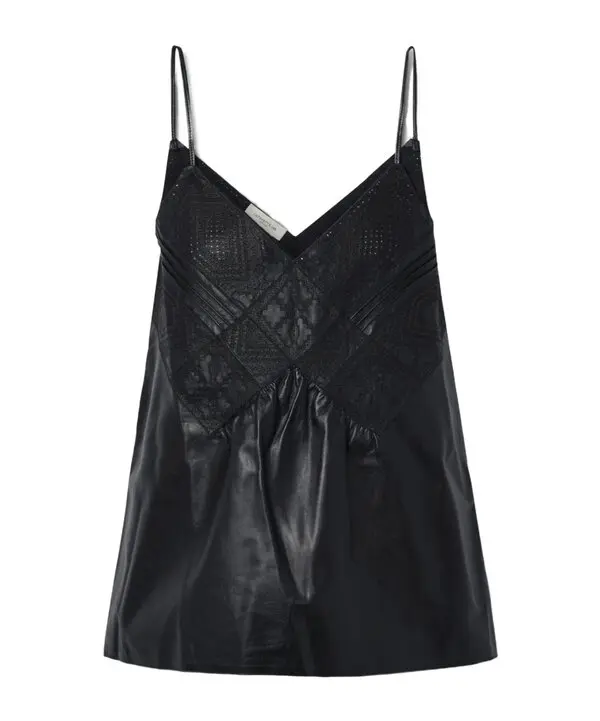 Lafayette 148 New York Madeira Embroidered Top