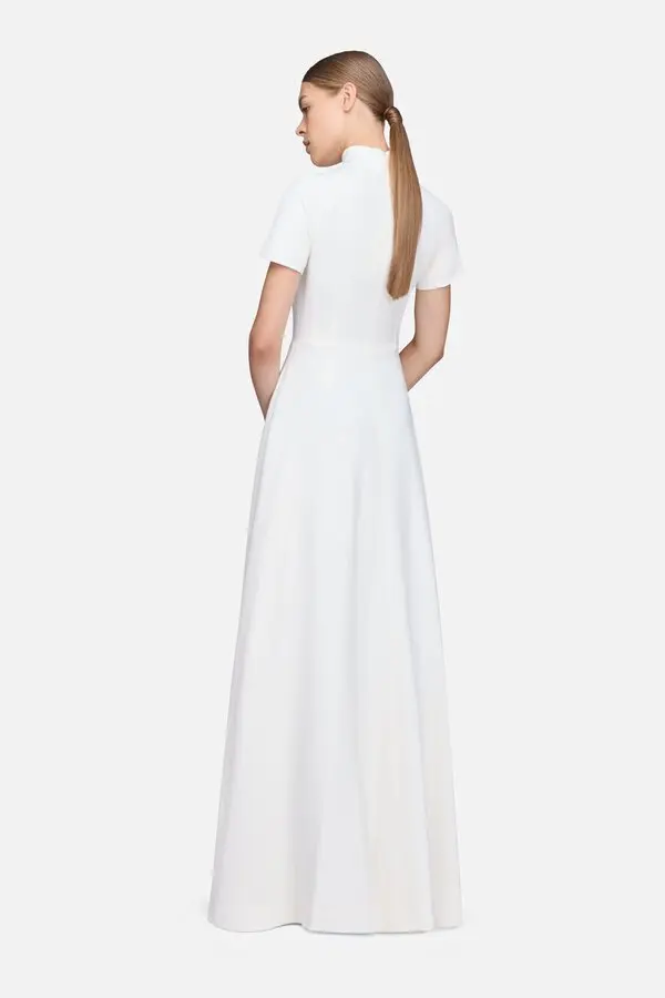 EMILIA WICKSTEAD Malinda Dress In Single Wool Crepe