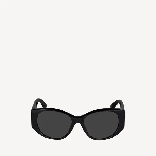 Balenciaga Nano Round Sunglasses - Black