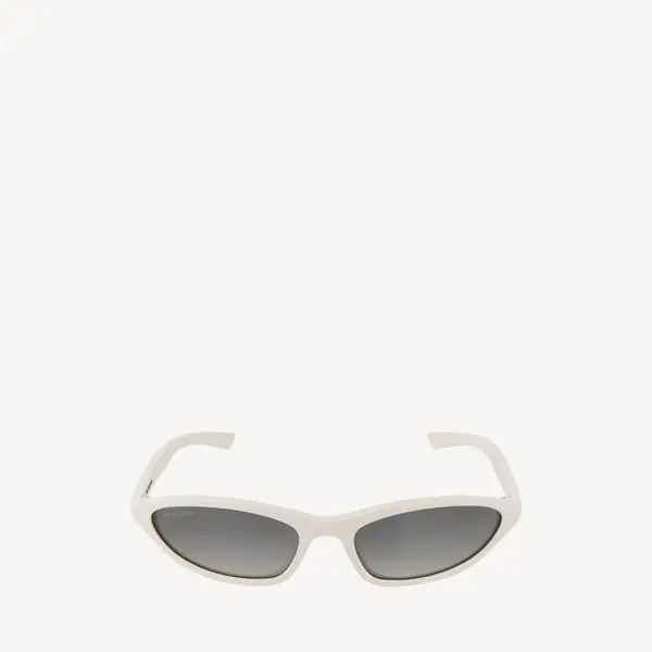 Balenciaga Neo Oval 2.0 Sunglasses - White