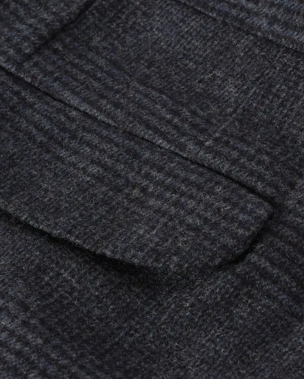 Johnstons Of Elgin Wool Cashmere Blend Glen Urquhart Check Trousers
