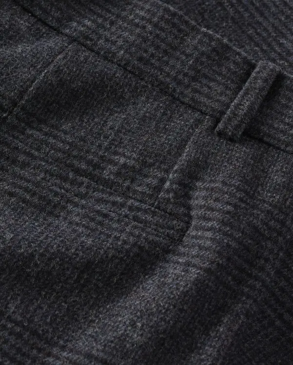 Johnstons Of Elgin Acara Dark Pleated Trousers
