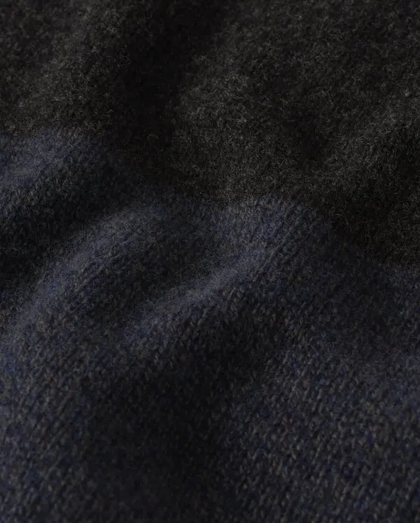 Johnstons Of Elgin Colour Block Lambswool Jumper