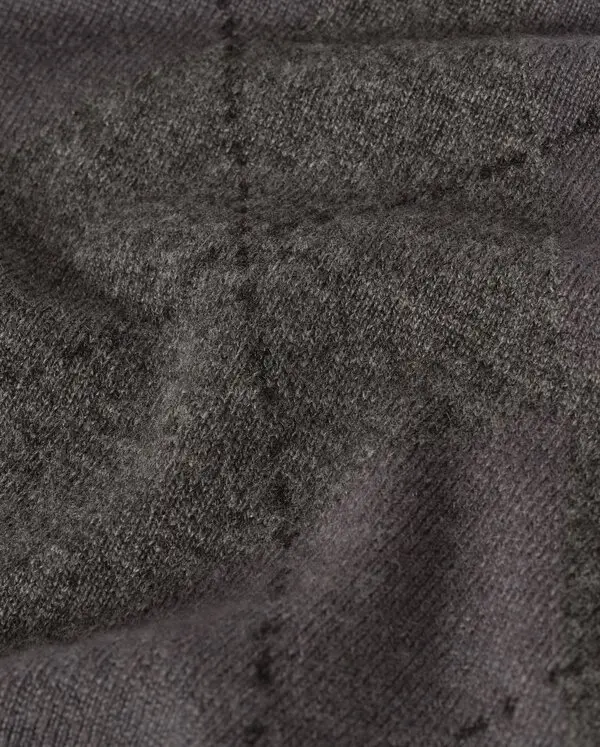 Johnstons Of Elgin Clan Mid Argyle Cashmere Jumper