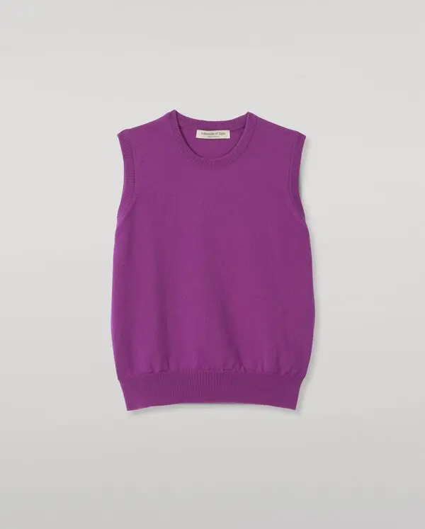 Johnstons Of Elgin Iris Classic Cashmere Tank