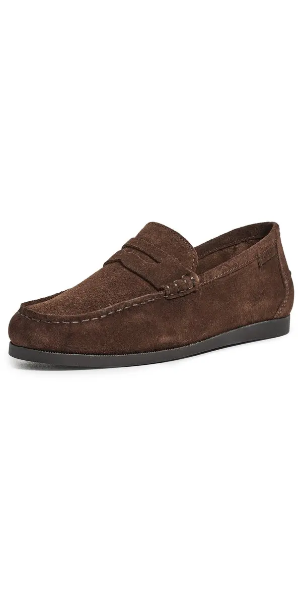 Manebí Suede Penny Loafers