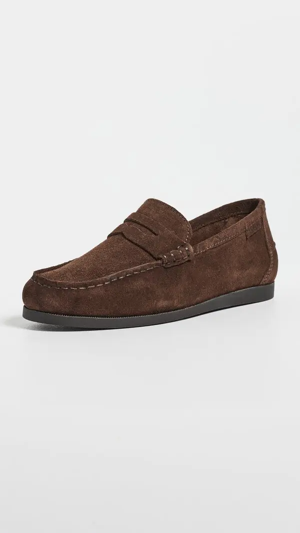 Manebí Suede Penny Loafers