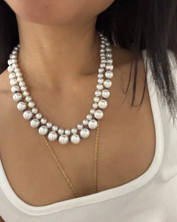 YI COLLECTION Akoya Pearl Essentials Necklace