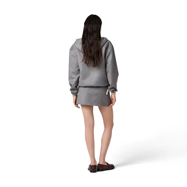 Miu Miu Double Cashmere And Wool Hoodie Jacket
