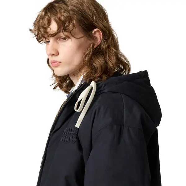 Miu Miu Gabardine Down Jacket