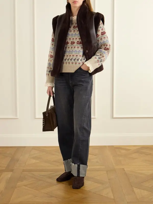 Sea Annie Reversible Wool Vest