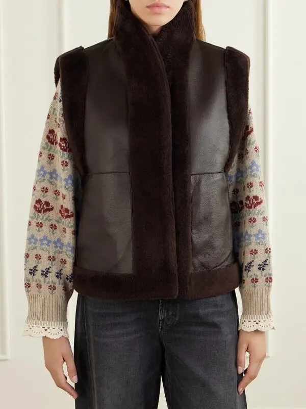 Sea Annie Reversible Wool Vest