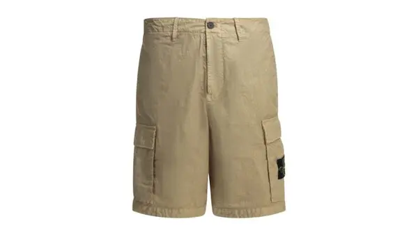 Stone Island Organic Look Cargo Shorts