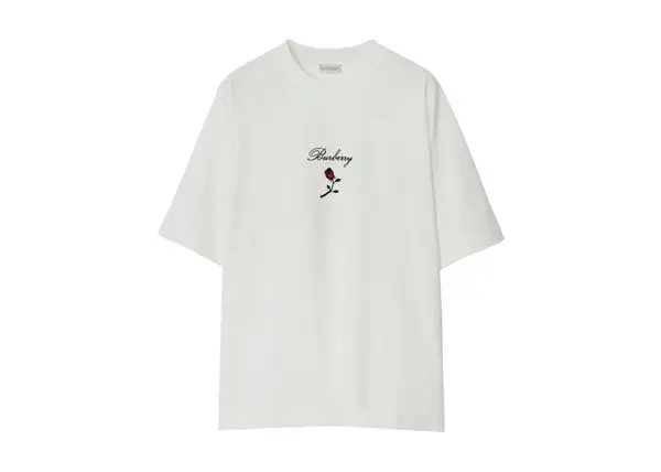 Burberry Rose Cotton T-shirt