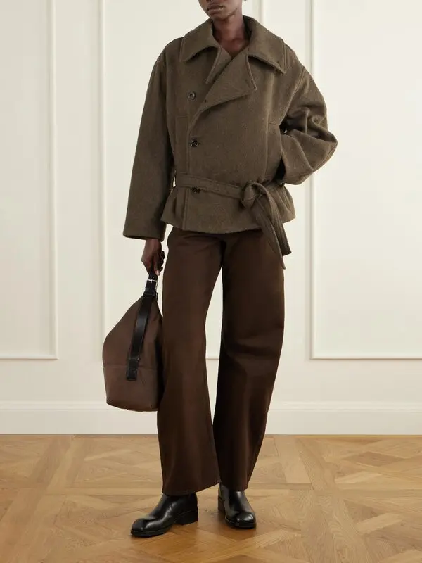 LEMAIRE Leather Ankle Boots