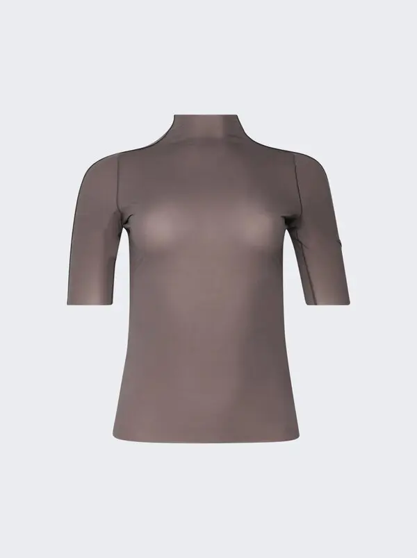 NIKESKIMS Weightless Mock Neck Short Sleeve T-shirt Resin
