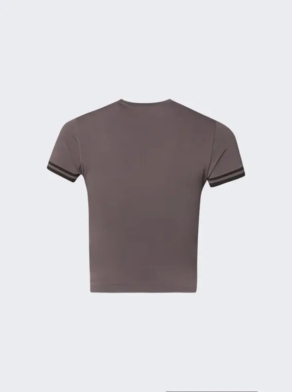 NIKESKIMS Stretch Knit Cropped T-shirt Resin