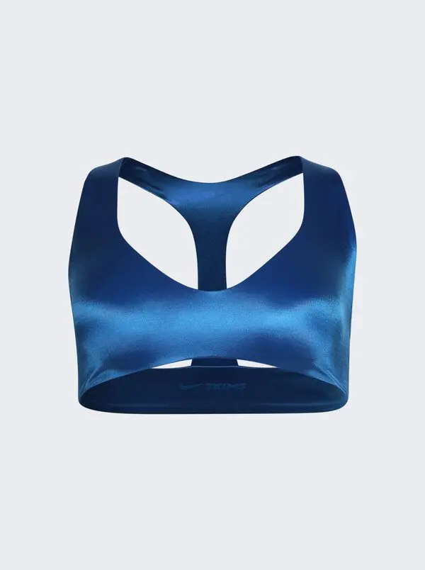 NIKESKIMS Shine Plunge Bra Cobalt
