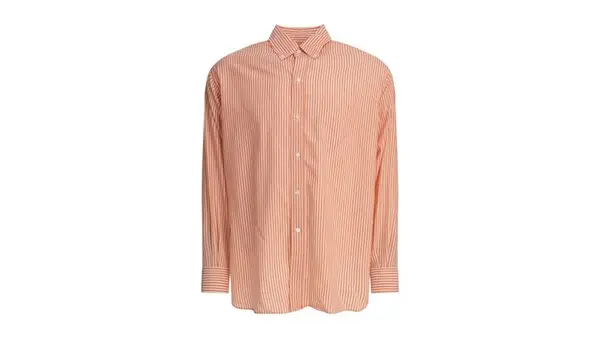 BEAMS Wool Stripe Shirt