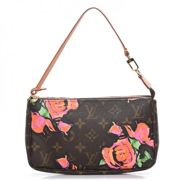 LOUIS VUITTON Pochette Accessories Stephen Sprouse Roses Monogram