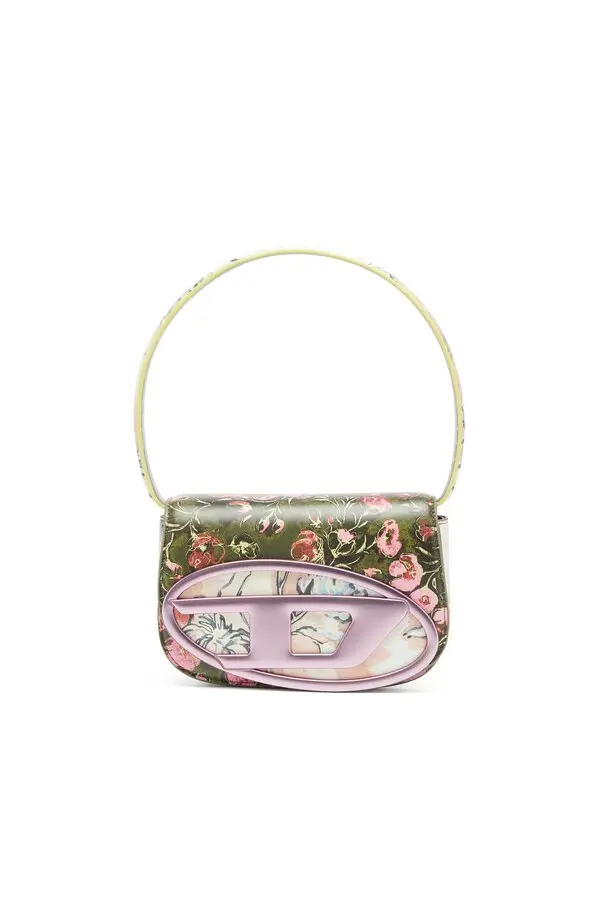 DIESEL® 1dr-iconic Shoulder Bag With Floral Print - Multicolor