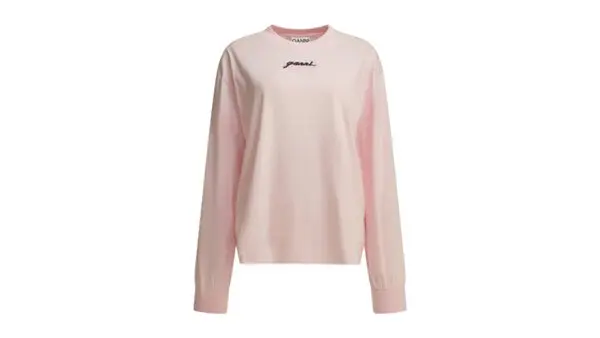 GANNI Future Crewneck Sweat-shirt T-shirt