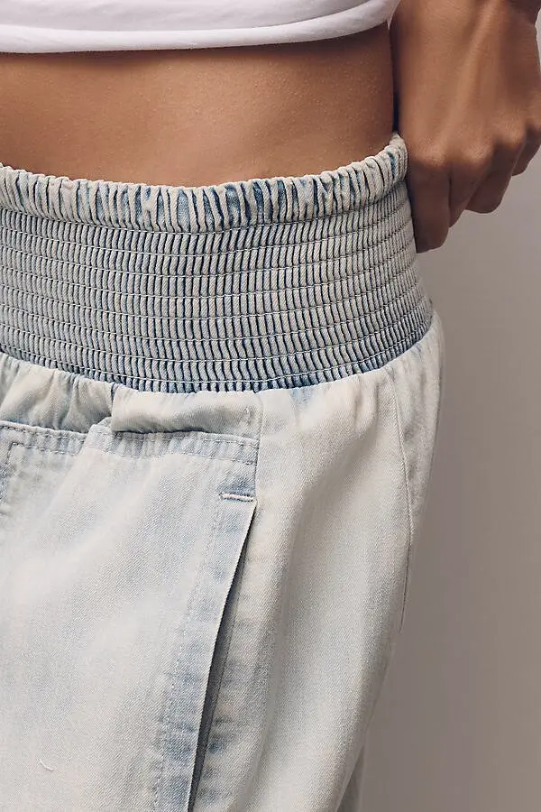 PILCRO Reese Barrel-leg Pants
