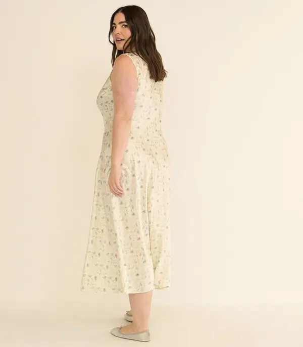 DÔEN Adelana Silk Satin Maxi Dress