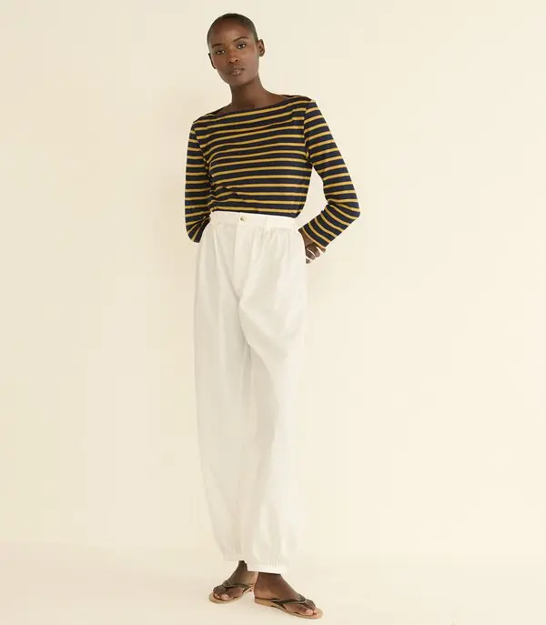 DÔEN Paige Pant In White