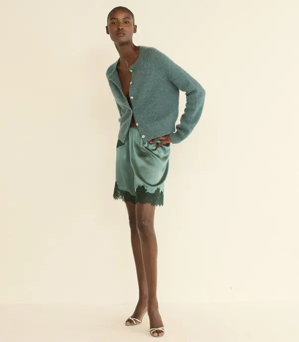 DÔEN Petra Alpaca & Merino Wool Cardigan - Seafare
