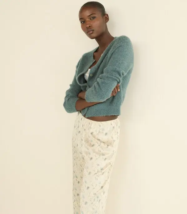 DÔEN Petra Alpaca & Merino Wool Cardigan - Seafare