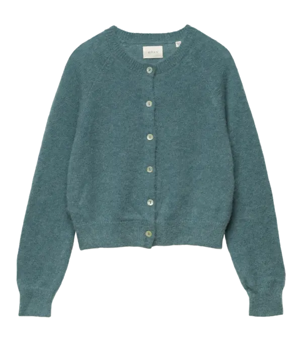 DÔEN Petra Alpaca & Merino Wool Cardigan - Seafare