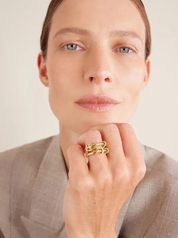 SPINELLI KILCOLLIN Jovie Set Of Three 18-karat And Diamond Rings