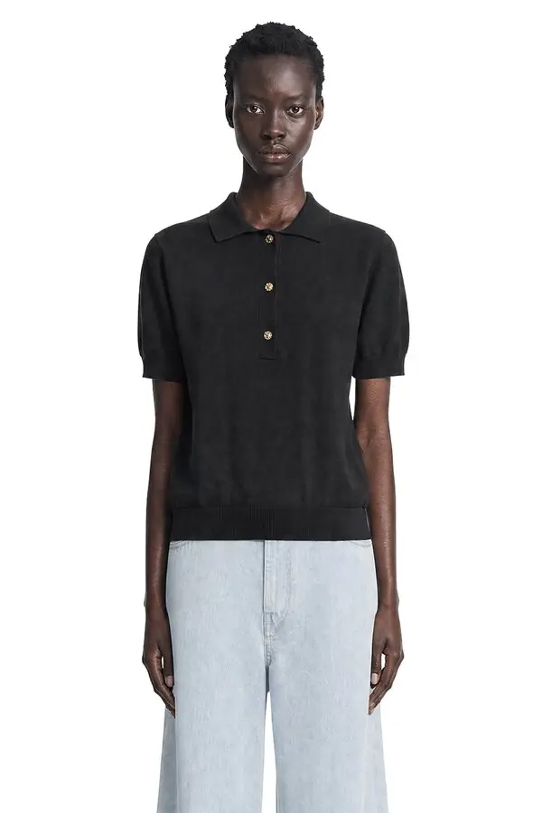 Max Mara Cotton Knit Polo