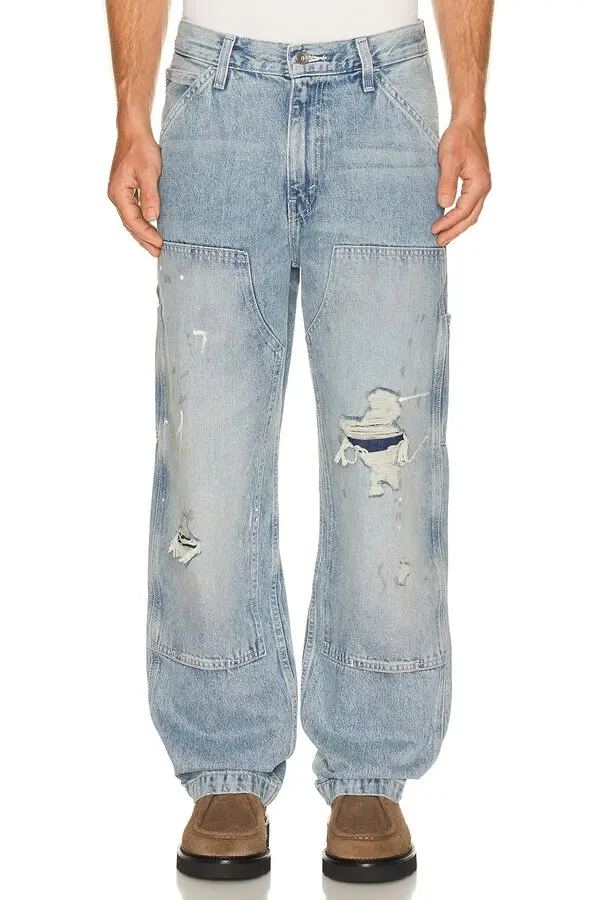 LEVI'S Loose Straight Double Knee Jeans - Diving Ducks