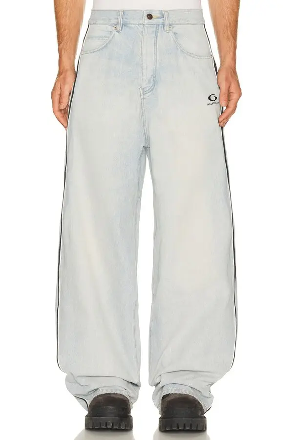 Balenciaga Piping Detail Jeans