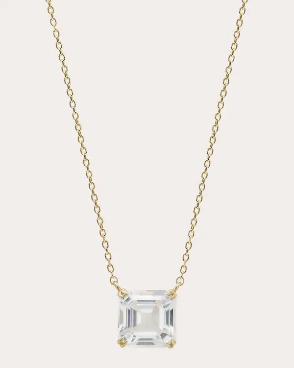 Anzie Topaz Jac+jo Harper Pendant Necklace - Gold