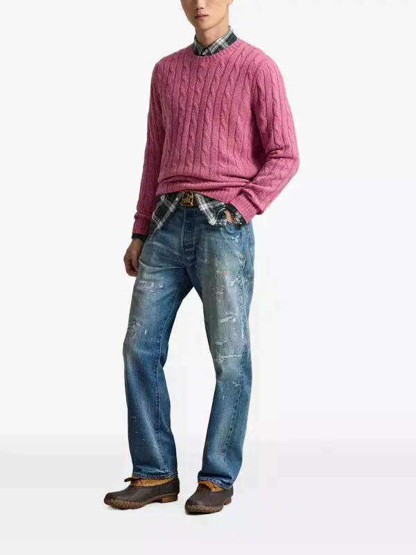 Polo Ralph Lauren Cable-knit Cashmere Crewneck Sweater